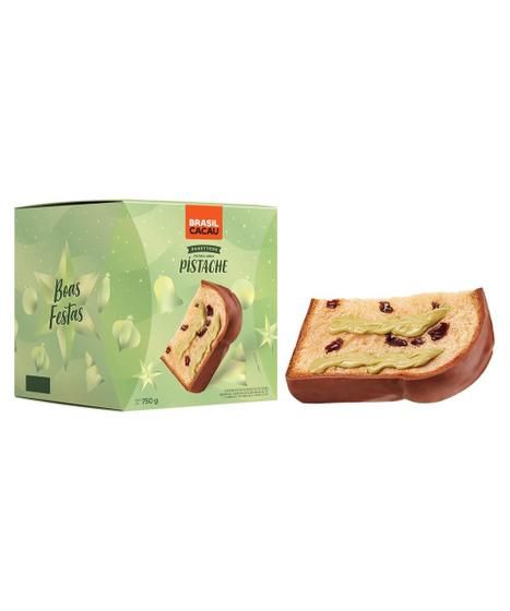 Panettone Brasil Cacau Trufado Pistache 750G - Panetone - Magazine Luiza