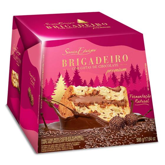 Panettone Brigadeiro 500g - Santa Edwiges - Panetone - Magazine Luiza