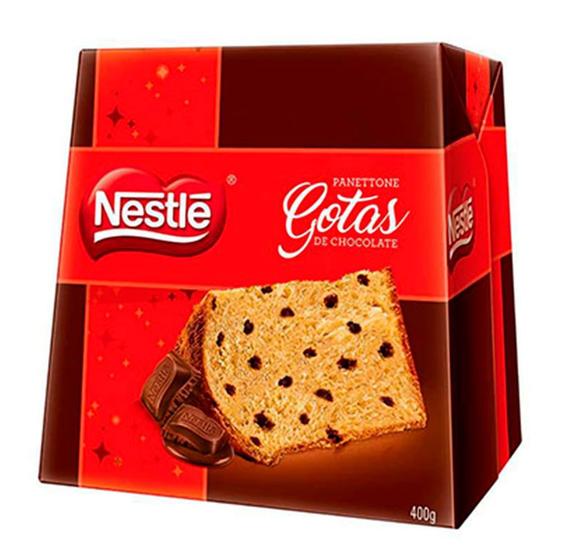 Panettone Classic Gotas de Chocolate 400g - Nestlé - Panetone ...