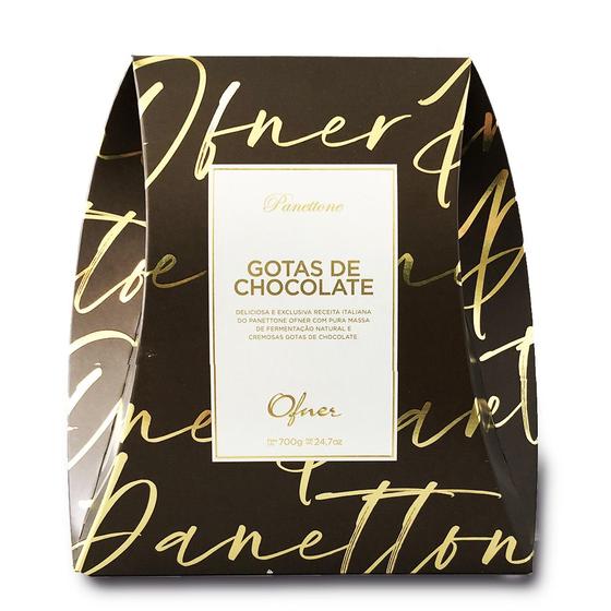 Panettone De Cremosas Gotas De Chocolate Ofner 700g - Panetone ...