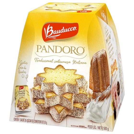 Panettone Pandoro 500g - Bauducco - Panetone - Magazine Luiza