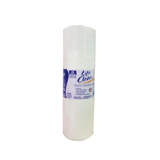 Pano De Limpeza Multiuso Branco Life Clean 25M - Pano - Magazine Luiza
