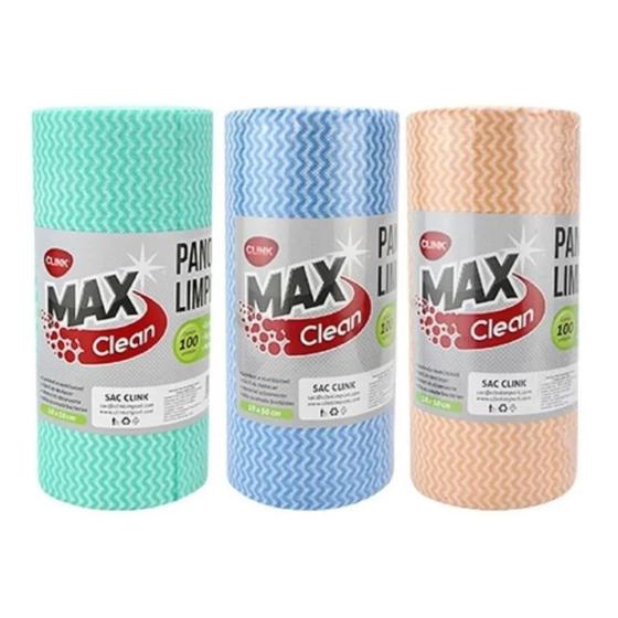Pano De Limpeza Perfex Multiuso Rolo Bobina 28x50cm 100un - Clink ...