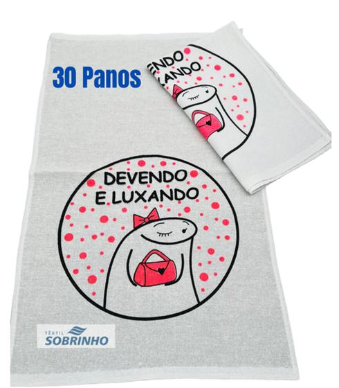 Pano De Prato Estampado Atacado Meme Bento Flork 30 unidades - textil ...