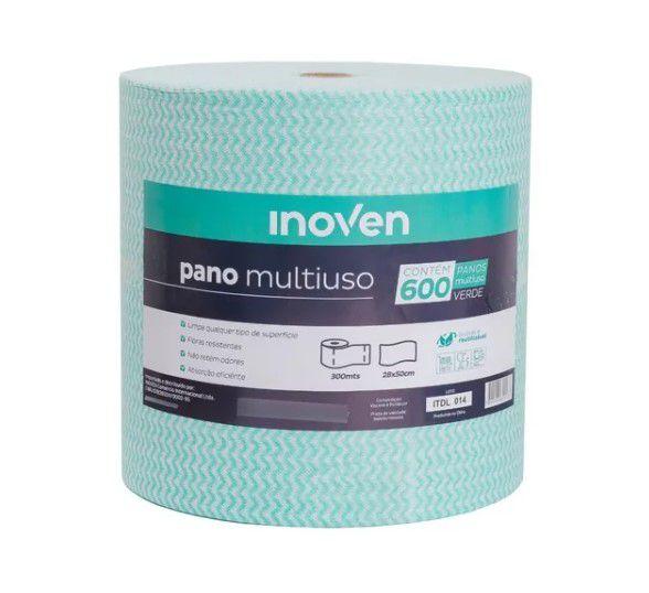 Pano limpeza multiuso Inoven 28cm x 50cm x 300 Metros com 600 Panos ...