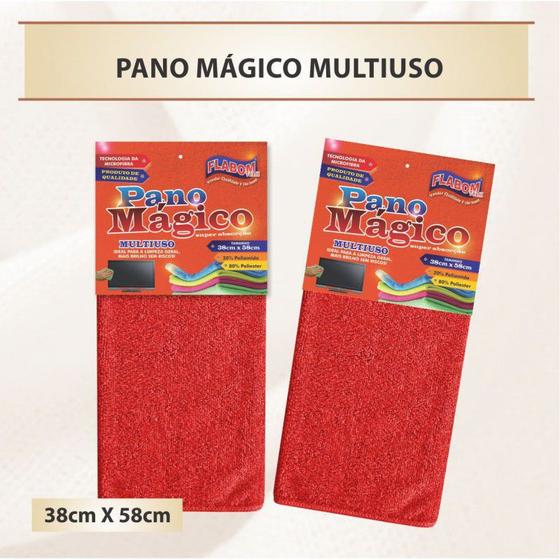 Pano Magico Flabom 38x58cm - Pano - Magazine Luiza