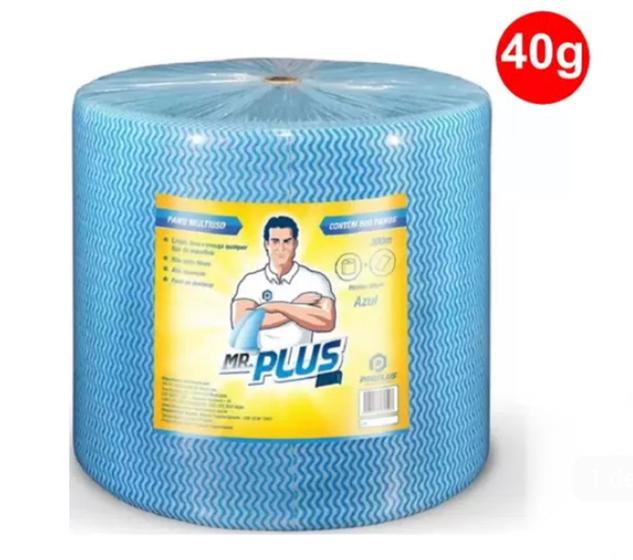 Pano Multiuso Limpeza Pesada 50cm Rolo 30cmx300m - 600 Panos - 40gr/m2 ...