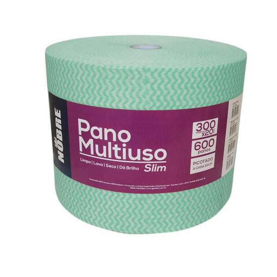 Pano Multiuso Perfex 20 X 300 Slim Verde - 600 Panos/Bobina - Nobre ...
