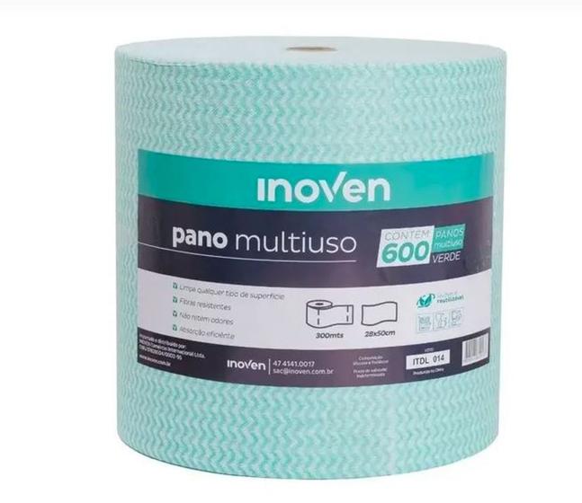 Pano multiuso tipo perfex Inoven Verde 28x300 metros - Pano - Magazine ...