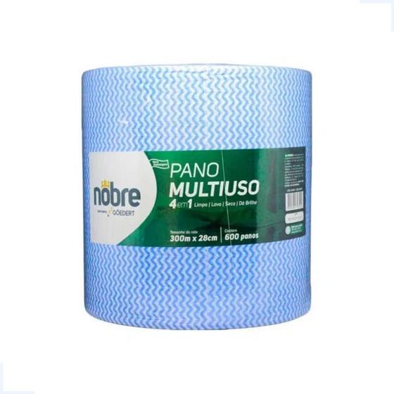 Pano perflex multiuso limpeza rolo 300 metros azul nobre - Pano ...