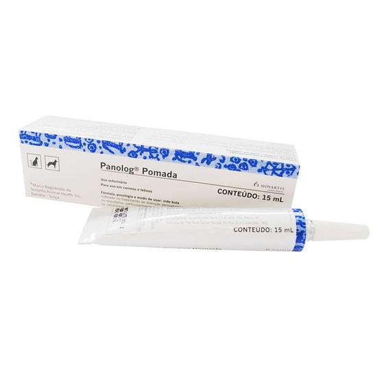 PANOLOG Pomada - tubo com 15ml - Elanco - Farmácia Pet - Magazine Luiza