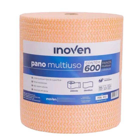 Panos Multiuso 28cmx40cm - 600UN - INOVEN - Pano - Magazine Luiza