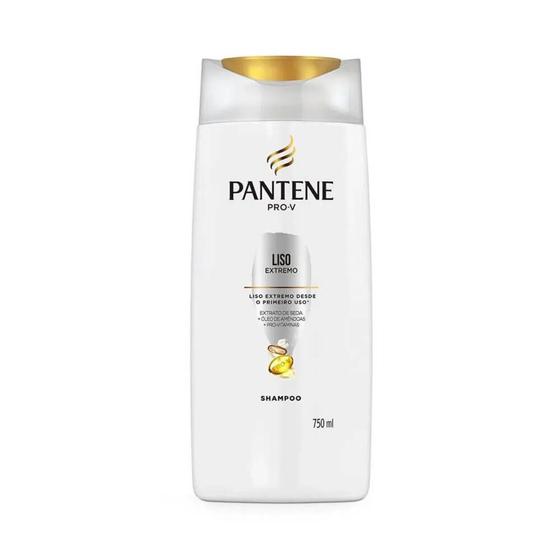 Pantene Liso Extremo Shampoo 750ml - Shampoo - Magazine Luiza