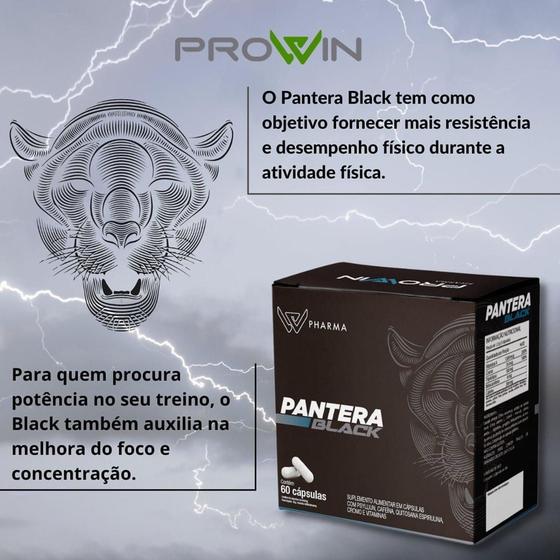 Pantera black 60cap - pharma - Multivitamínico / Polivitamínico - Magazine Luiza