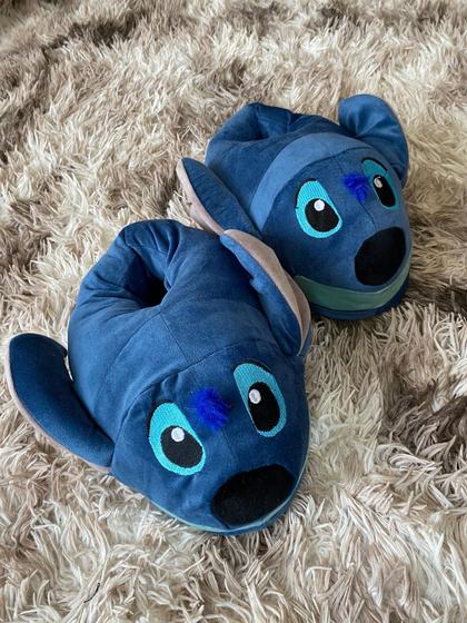 Pantufa do Stitch adulto e infantil/Filme Lilo e Stitch . Presente do ...