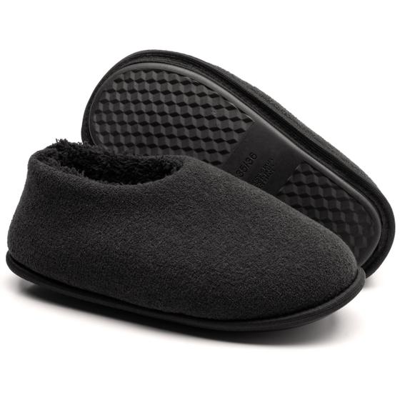 Pantufa Feminina Fechada Anti Derrapante Super Confortavél - Imperador ...