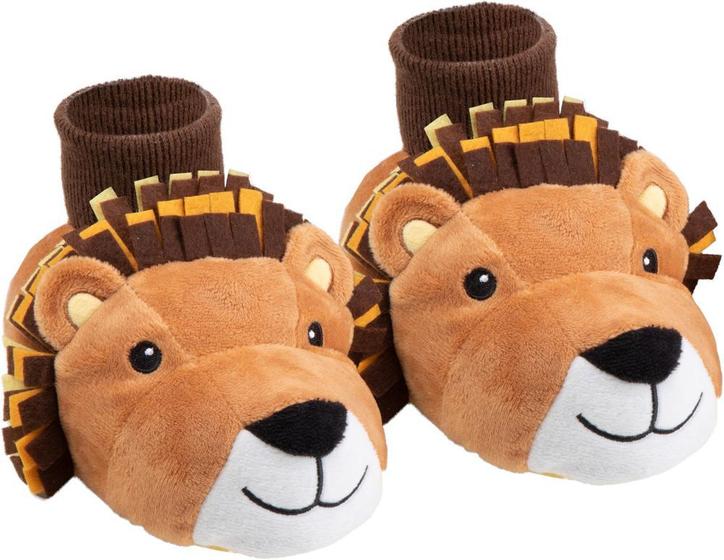 Pantufa Infantil Estampa 3D de Leão com Juba GZT Ref.1049 - Pantufa ...