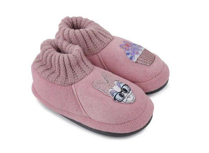 Pantufa Maria Emilia Infantil Menina Rosa Margarida - Pantufa Infantil ...