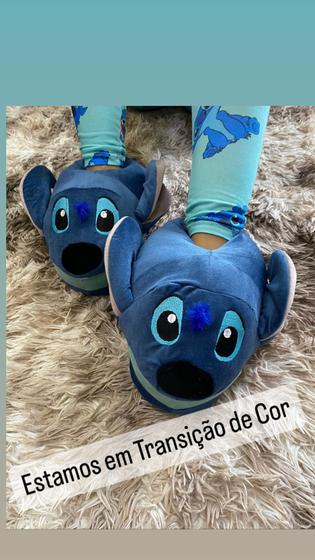 Pantufas infantil e adulto 3D Stitch/ Filme Lilo e Stitch - RV Chinelos ...