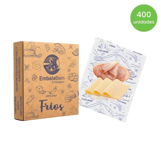 Papel Aclopado frios 30x38 EmbaleBem com 400 - Embale Bem - Porta Frios ...