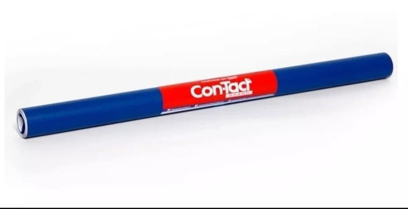 Papel Adesivo Contact Original Azul 45 Cm X 10 Mts - Papéis - Magazine ...