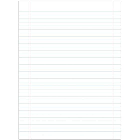 Papel Almaço Pauta E Margem 203X277Mm - Planeta Criança - Papel Almaço ...