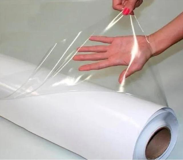 Papel Contact Adesivo Incolor Cristal, 80micras + Grosso, 45cmx2m ...