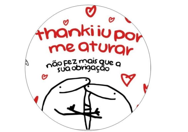 Papel De Arroz Bento Cake Flork Meme Thank You Por Me Aturar - Mec Art ...