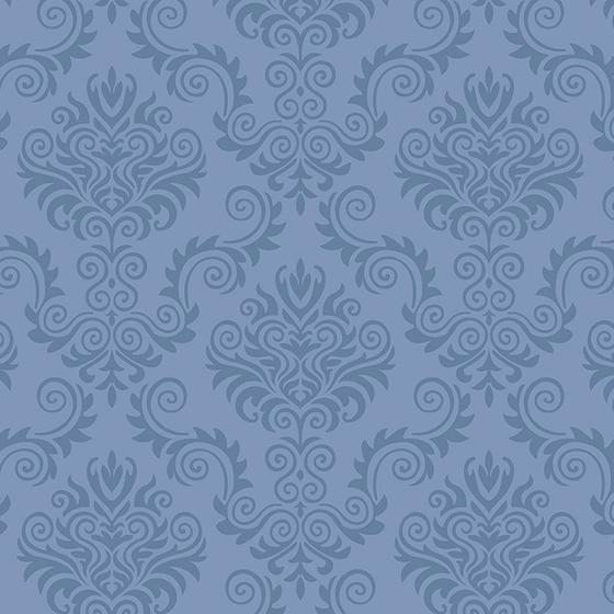 Papel de Parede Adesivo Arabesco Azul - 055 - Multimpressão - Papel de ...