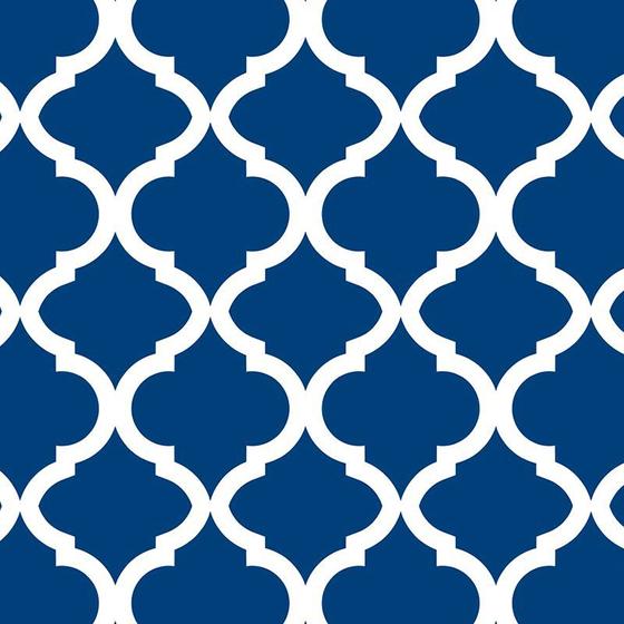 Papel de Parede Adesivo Arabesco Azul - 069 - Multimpressão - Papel de ...