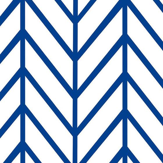 Papel de Parede Adesivo Chevron Azul - 047 - Multimpressão - Papel de ...