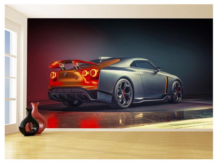 Papel De Parede Carro Nissan Gtr Godzilla Jdm 3,5M Car316 - Você Decora ...