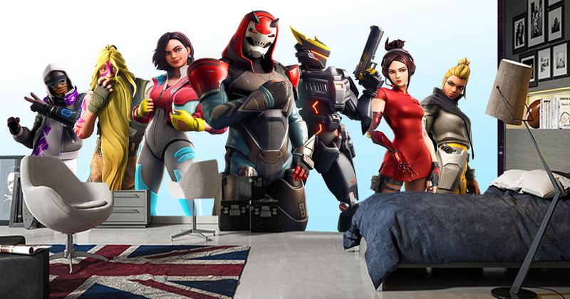 Papel De Parede Fortnite 3M² - Aum - Papel de Parede - Magazine Luiza