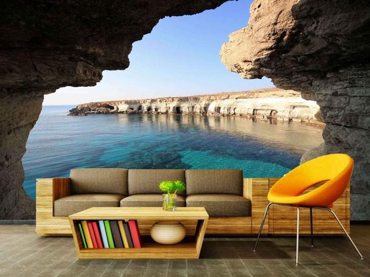 Papel de Parede Painel Fotográfico Caverna 11 - 2,40 X 3,50 - Voce Decorando - Papel de Parede ...