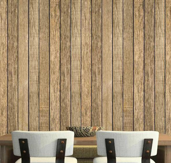 Papel De Parede Rustico Deck Madeira Demolição Gg783 - Quartinho ...