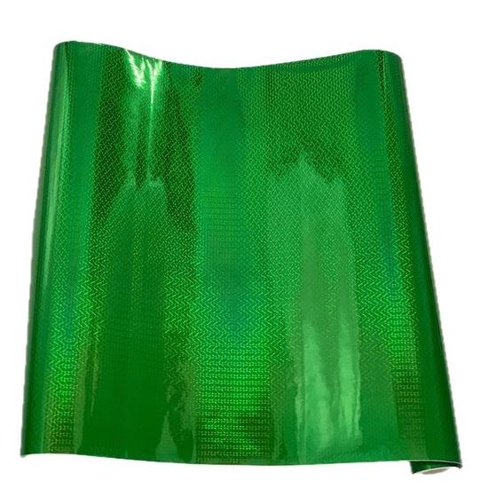Papel de Parede Verde Vinil Holografico 10m x 45cm Adesivo Autocolante ...