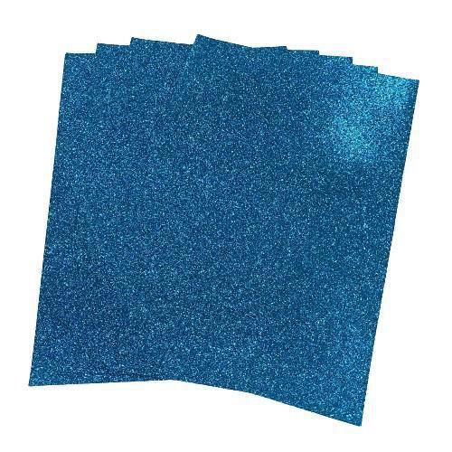 Papel Glitter Azul Neon A4 180G 05 Folhas - Off Paper - Papéis ...