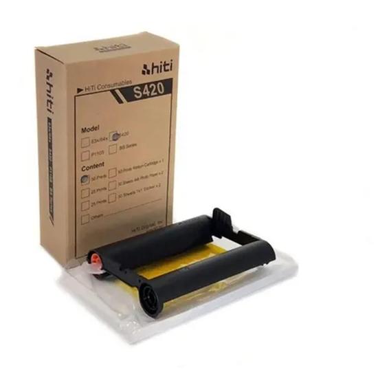 Papel Hiti S420 e Ribbon - Papéis - Magazine Luiza