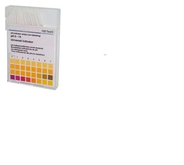 Papel Indicador Ph 0 -14 Tornassol Fita Ionlab C/100 - Material Médico ...