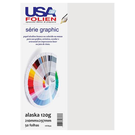 Papel opaline alaska A4 120g 8534 50 fls Usa Folien - Papéis - Magazine ...