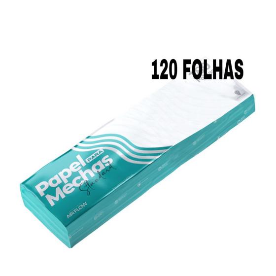 Papel para mechas standard - 11x47 c/120 fls - Papéis - Magazine Luiza
