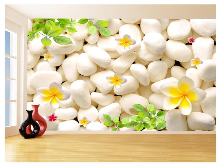 Papel Para Piso De Porcelanato Liquido Pedras 3,5M Flr40 - Você Decora ...