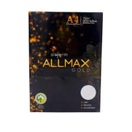Papel Sulfite A4 75g Allmax Gold - Pacote 500 folhas - Aloform - Papel Sulfite - Magazine Luiza