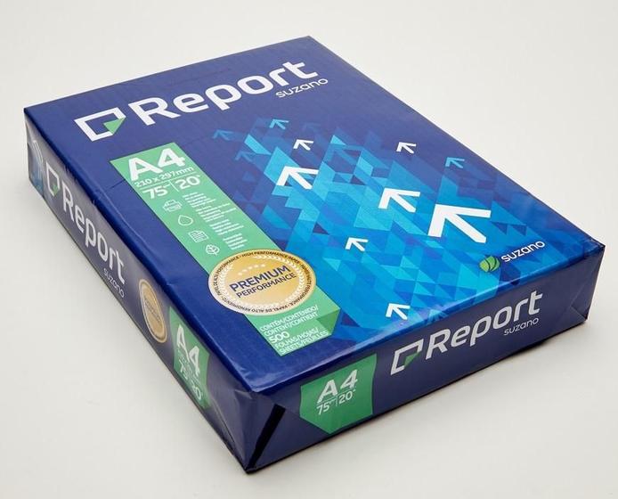 Papel Sulfite Oficio A4 Report Resma 500FLS - Papel Sulfite - Magazine Luiza