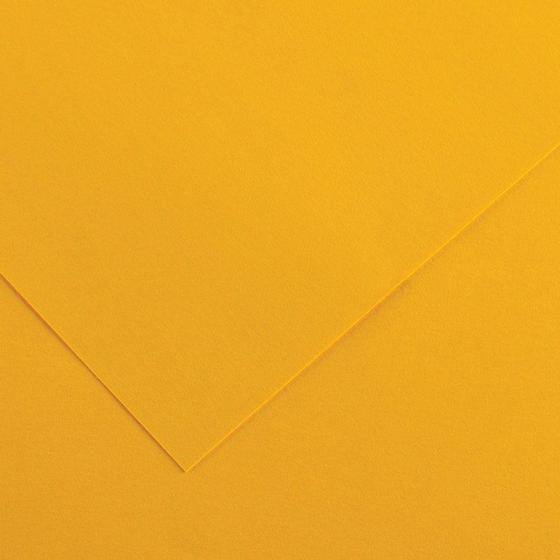 Papel Vivaldi 180g 50cmx65cm Canson Amarelo - Papéis - Magazine Luiza