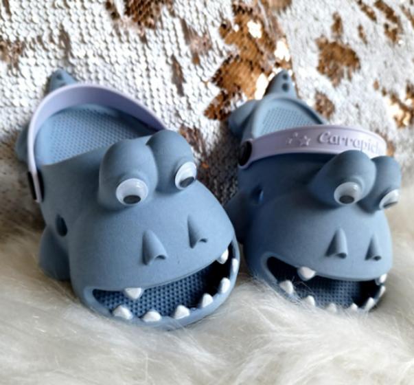 Papete babush Dino baby infantil menina e menino varias cores ...