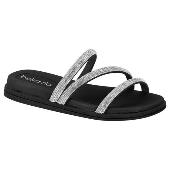 Papete beira rio confort strass 8488.108 - Papete Feminina - Magazine Luiza