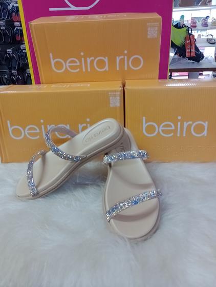 Papete Beira Rio Cristal Tira pronta 8488105 - Papete Feminina ...