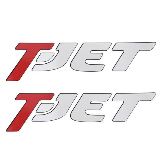Par Adesivo Emblema Letreiro T-Jet Tjet Punto Bravo Linea - MAF ...