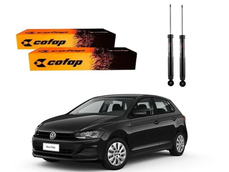 Par amortecedor traseiro cofap volkswagen polo 1.0 mpi 1.6 msi 2017 a ...